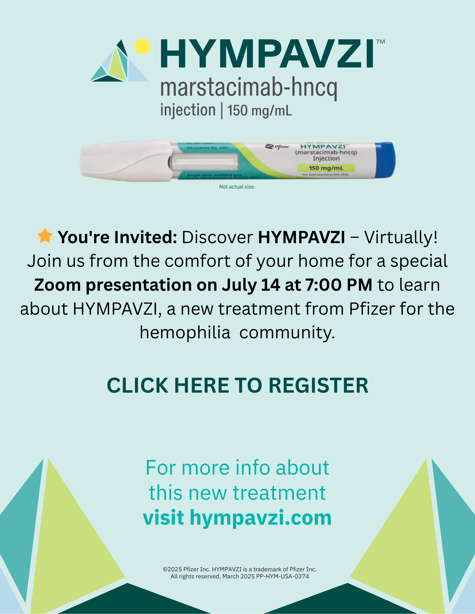 Learn about Hympavzi - Eastern Pennsylvania Bleeding Disorders Foundation
